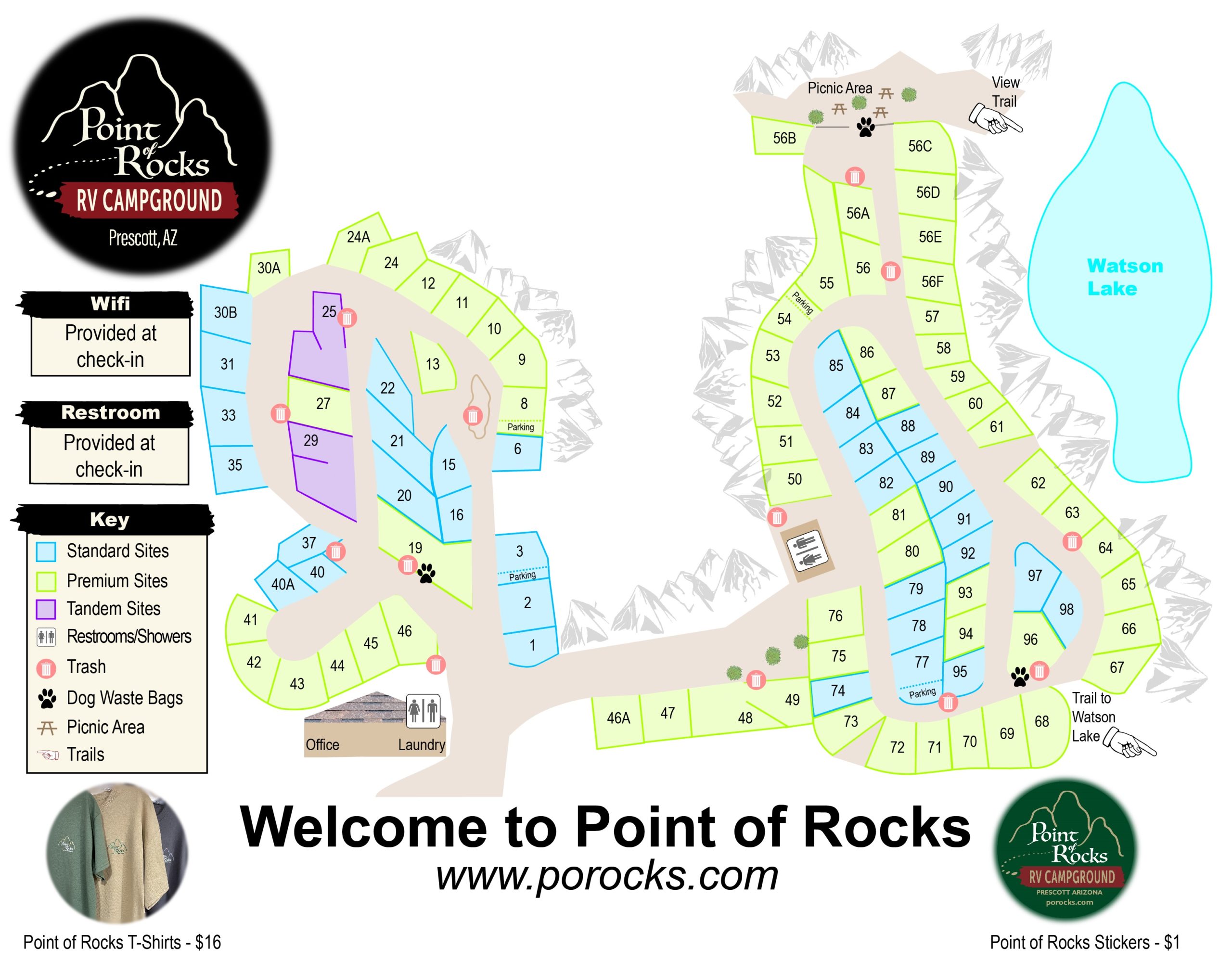 Campsite Photos at Point of Rocks - Point of Rocks Campground