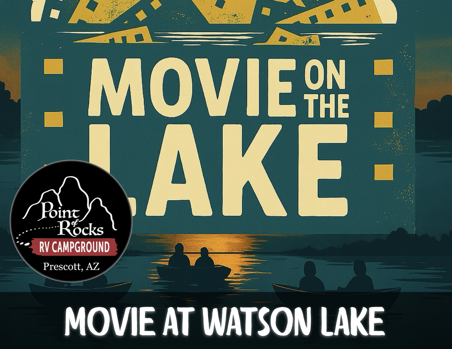 Movie on the Lake - Point of Rocks Campground