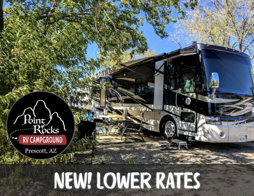 Low Monthly RV Rates - Point of Rocks Campground